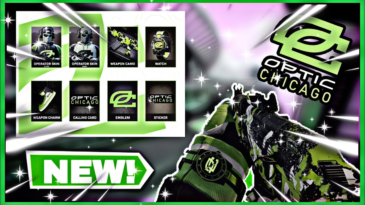 Optic Cold War Team Pack ! New Cod League Skins ! - YouTube