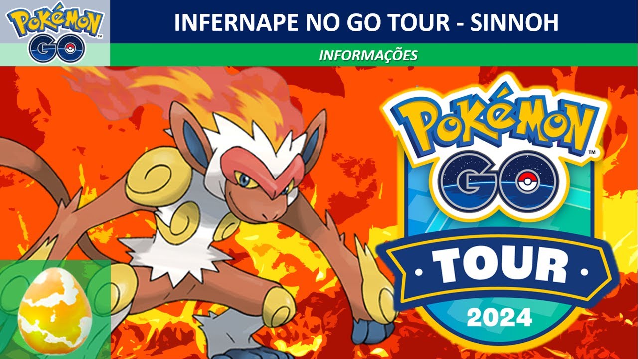 Infernape em Reides durante o Pokémon GO Tour: Sinnoh – Global ...