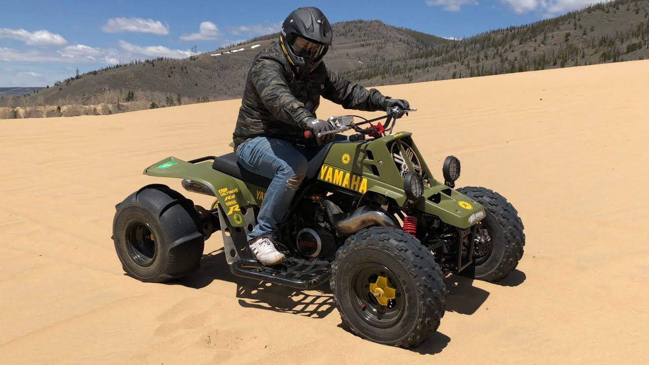 Banshee 350, Trx450r, ds450r colorado sand dunes - YouTube