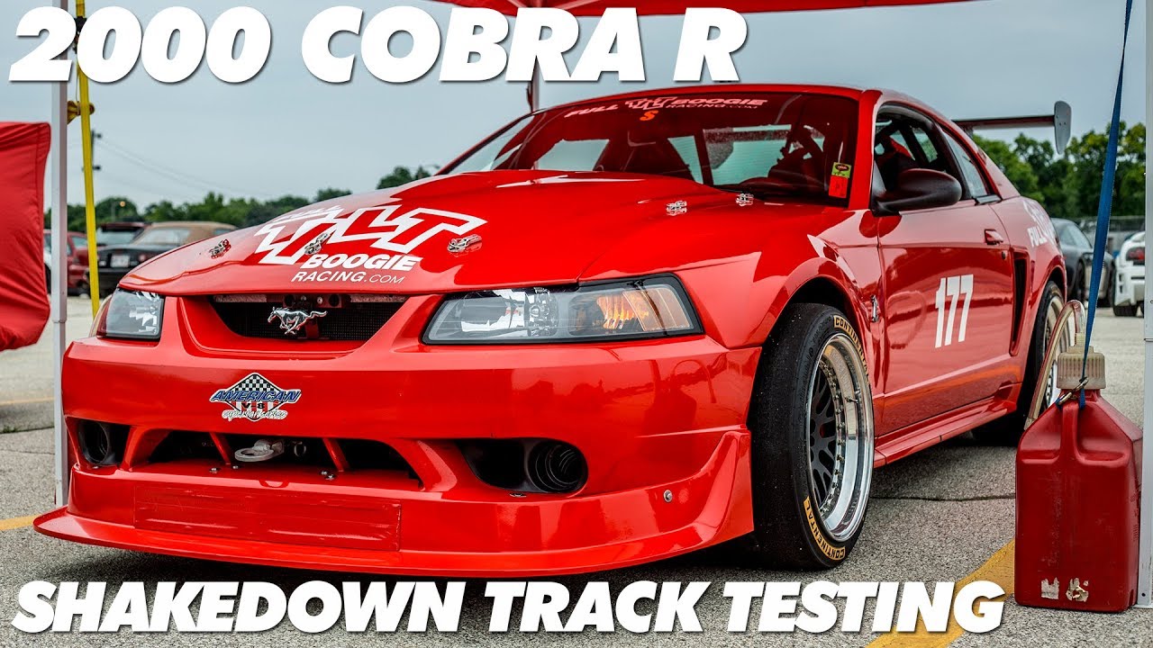 2000 Cobra R Shakedown Track Testing - YouTube