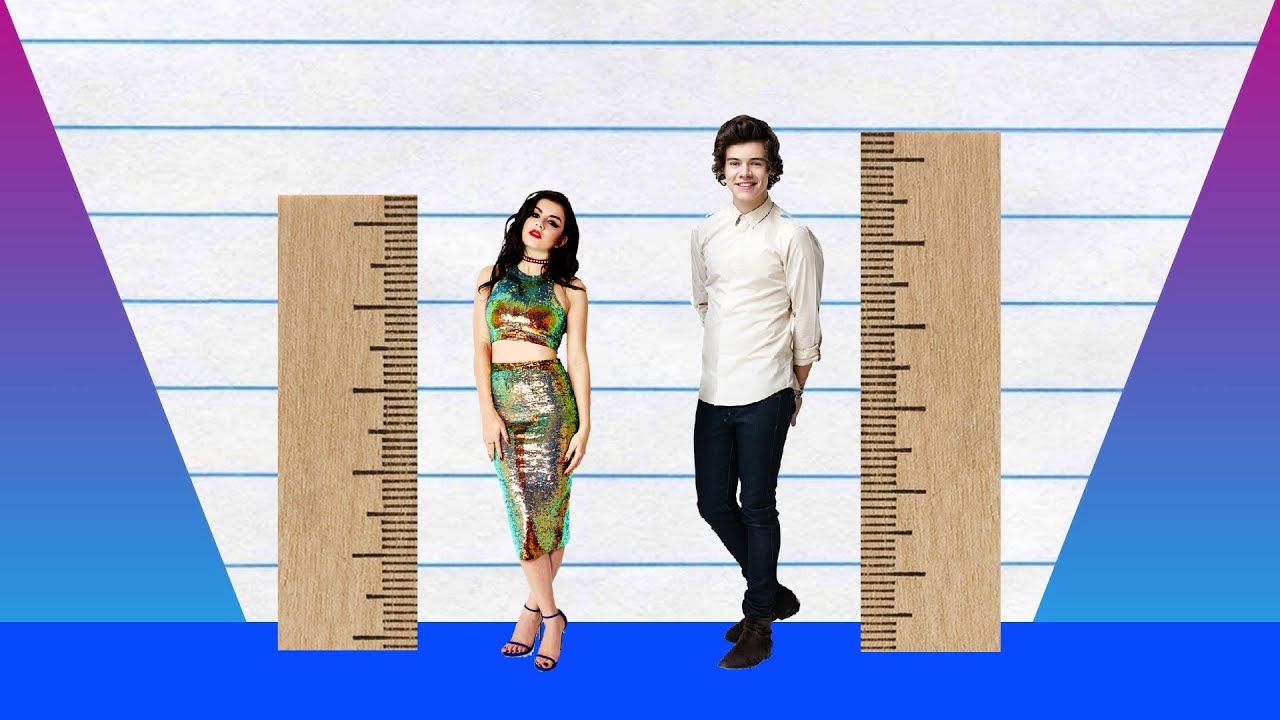 How Much Taller? - Charli XCX vs Harry Styles! - YouTube