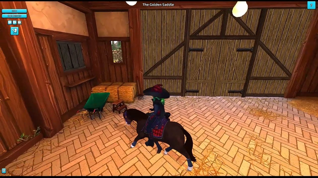 Inside The Locked Forgotten Fields Stable (star stable glitch) - YouTube