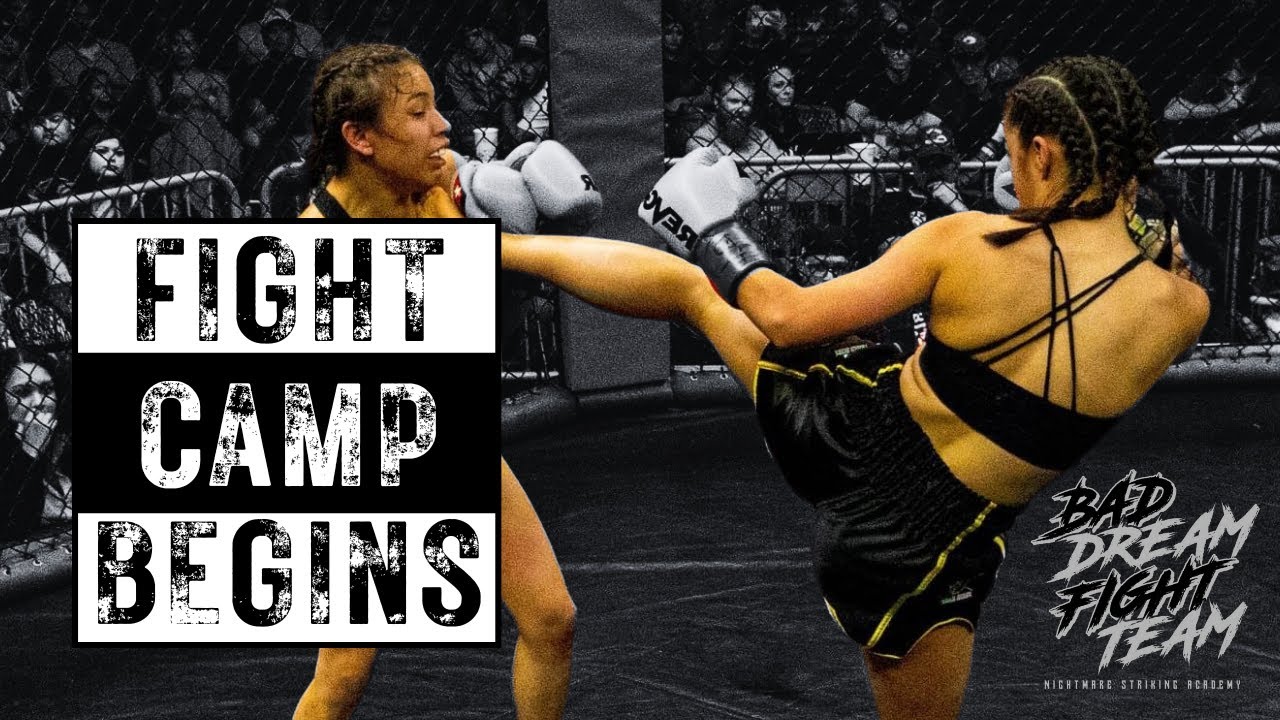 FIGHT CAMP BEGINS | Inside Bad Dream Fight Team: 001 - YouTube