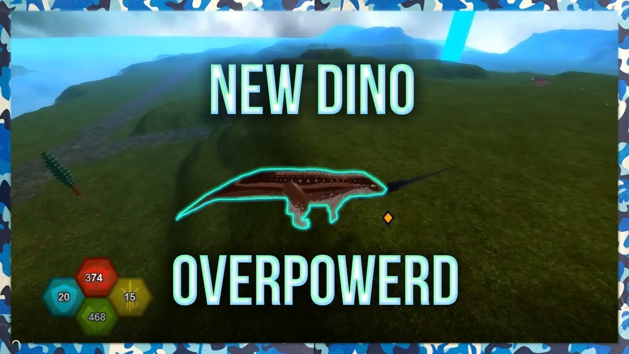 THE NEW DINO IS OP I Dinosaur Simulator - YouTube