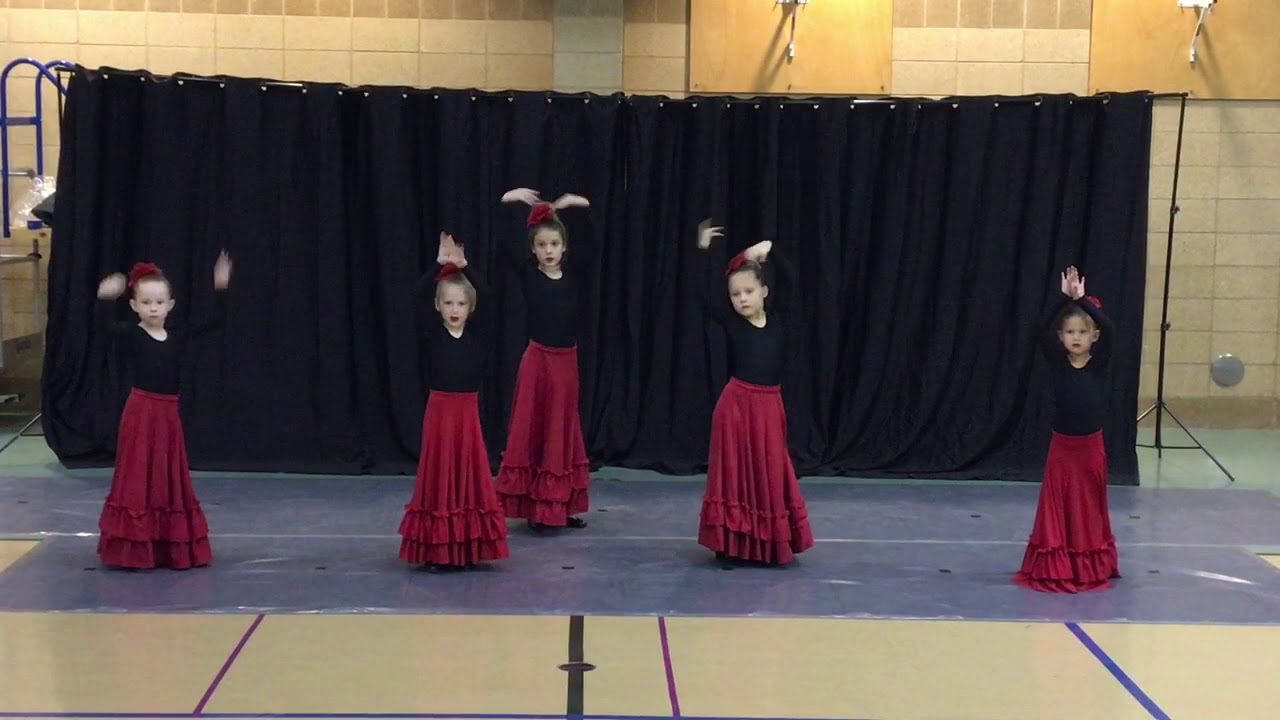 Fall Dance recital 2019 Flamenco - YouTube