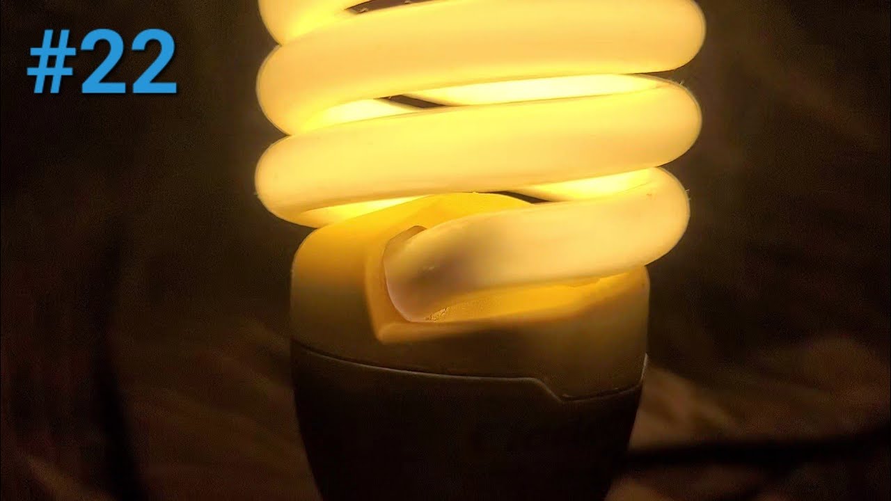 EOL CFL #22: CLARTECH 18W Warm White B22 230v - YouTube