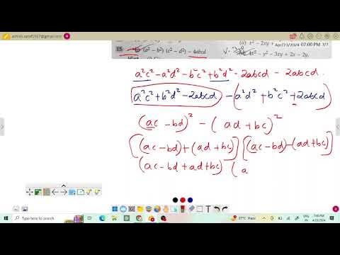 #9 ml agarwal factorization part2 ex 3rd and 5th - YouTube