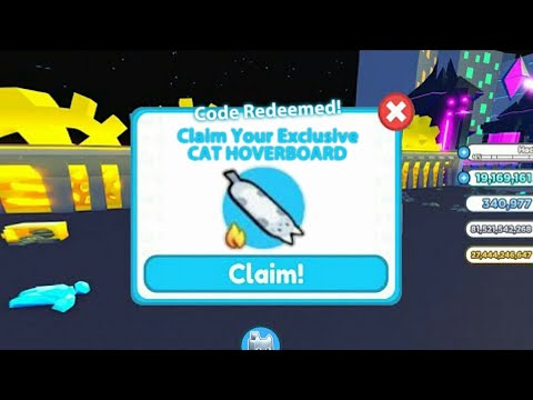 NEW SECRET CODE TO UNLOCK THE CAT HOVERBOARD IN PET SIM X! | HOW TO GET ...