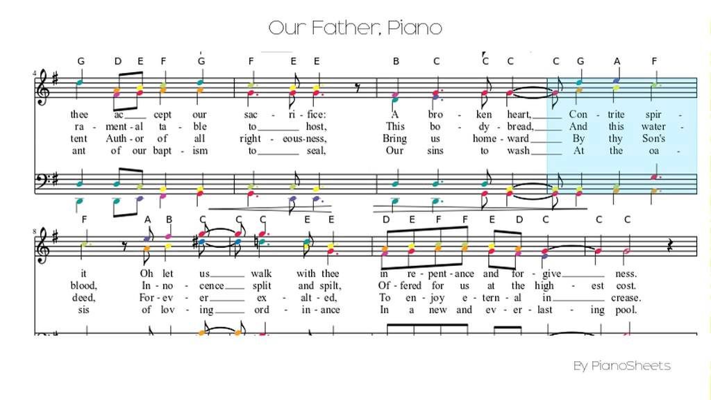 Our Father [Piano Solo] - YouTube