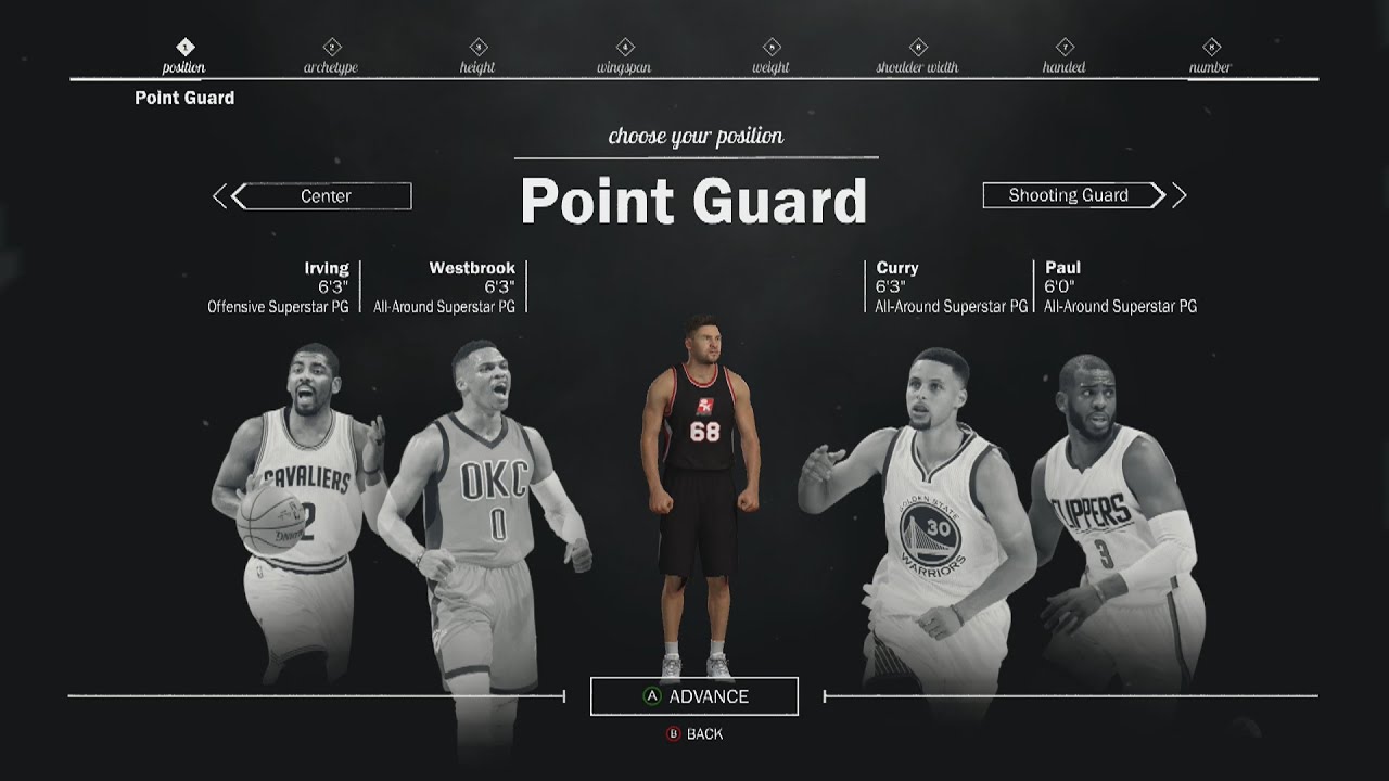 NBA 2k17: BEST POINT GUARD BUILD || MY CAREER - YouTube
