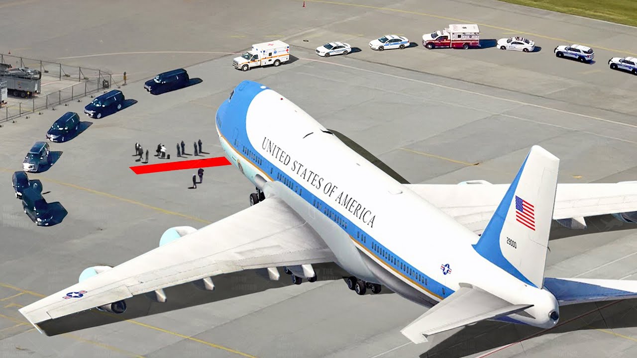 How the US Secret Service Prepares Air Force One - YouTube
