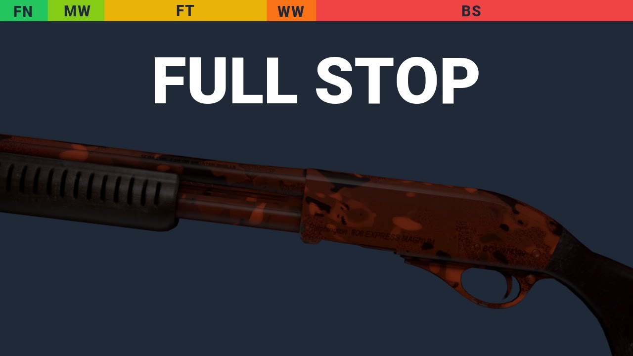 Sawed-Off Full Stop - Skin Float And Wear Preview - YouTube