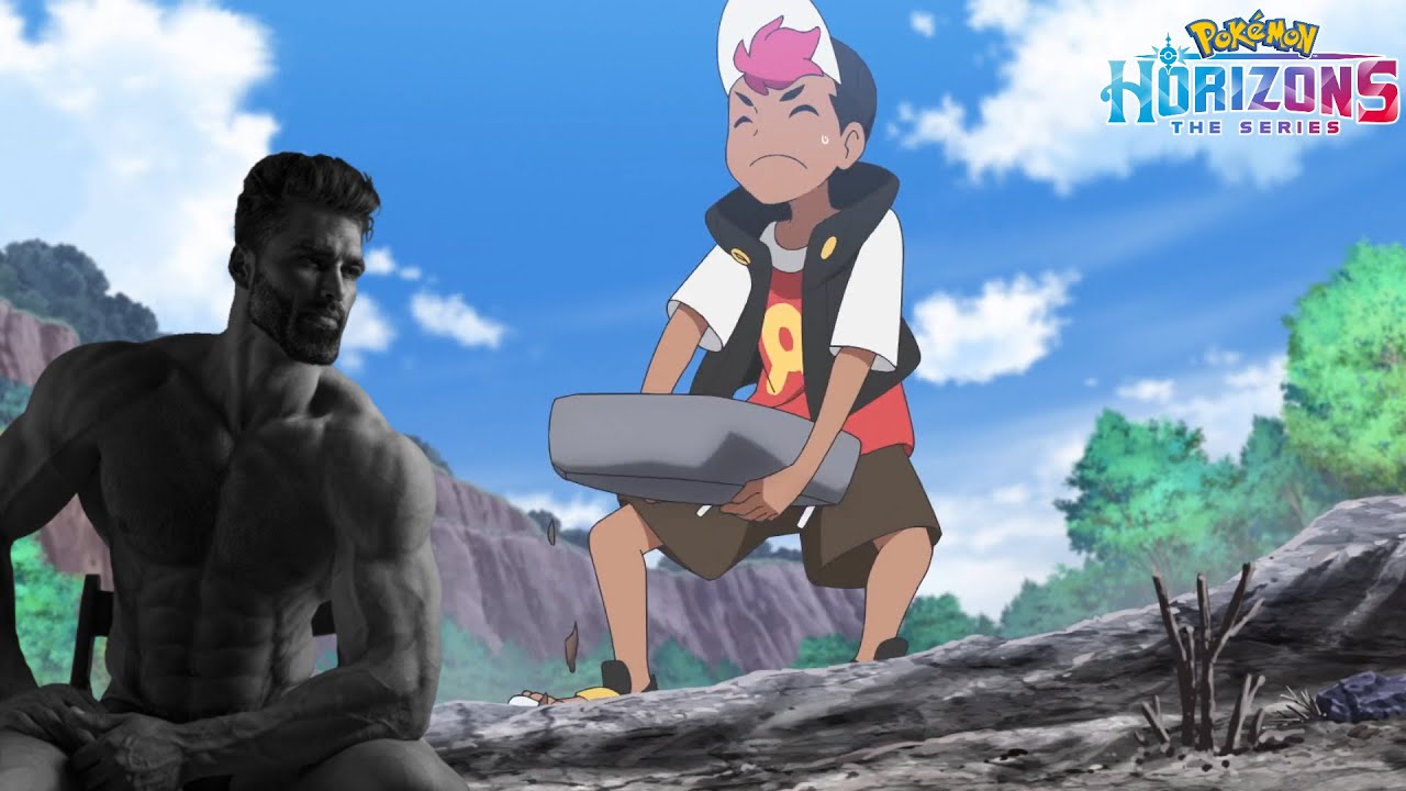 Roy is Gigachad 💪| pokemon horizons episode 12 - YouTube
