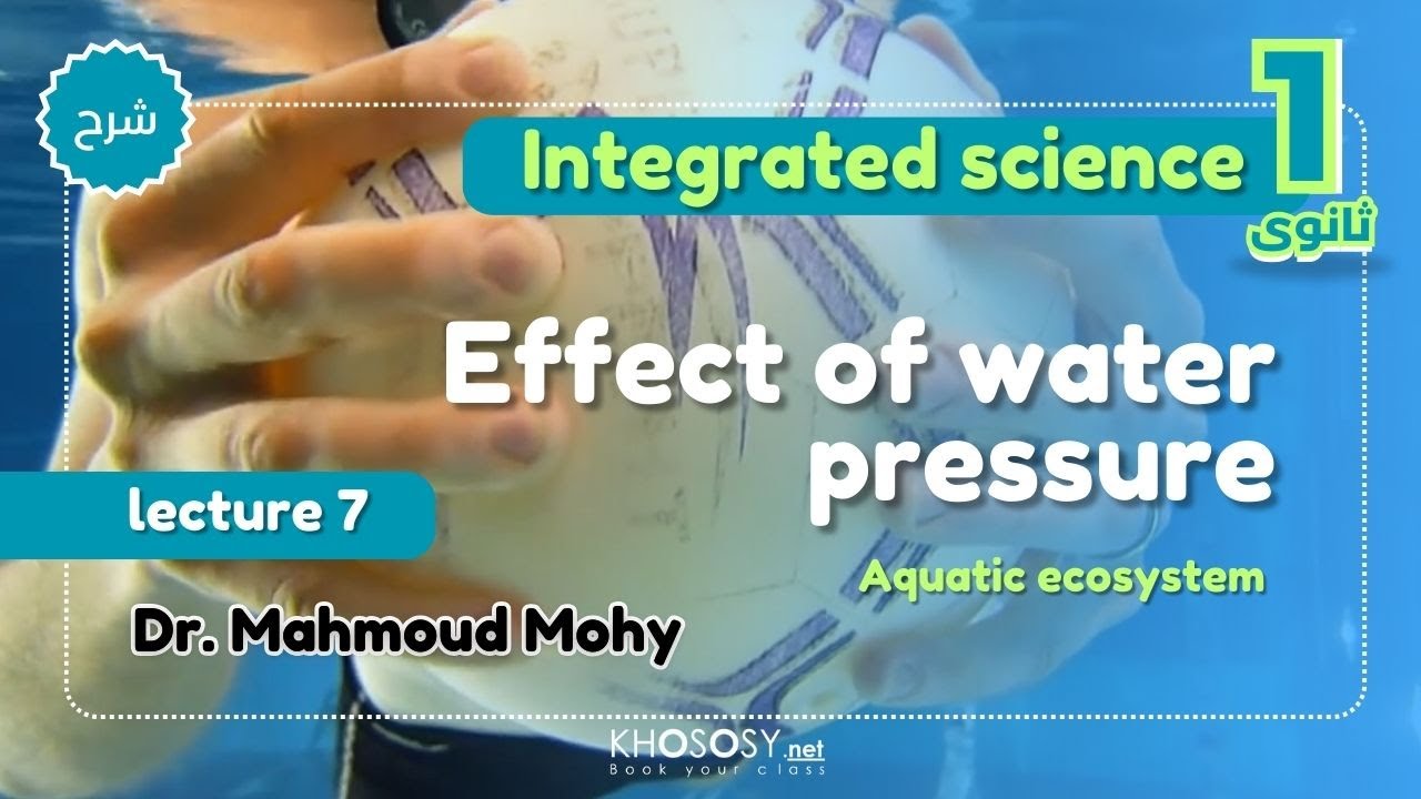 Chapter 1 lesson 7 - The effect of water pressure on living organism ...