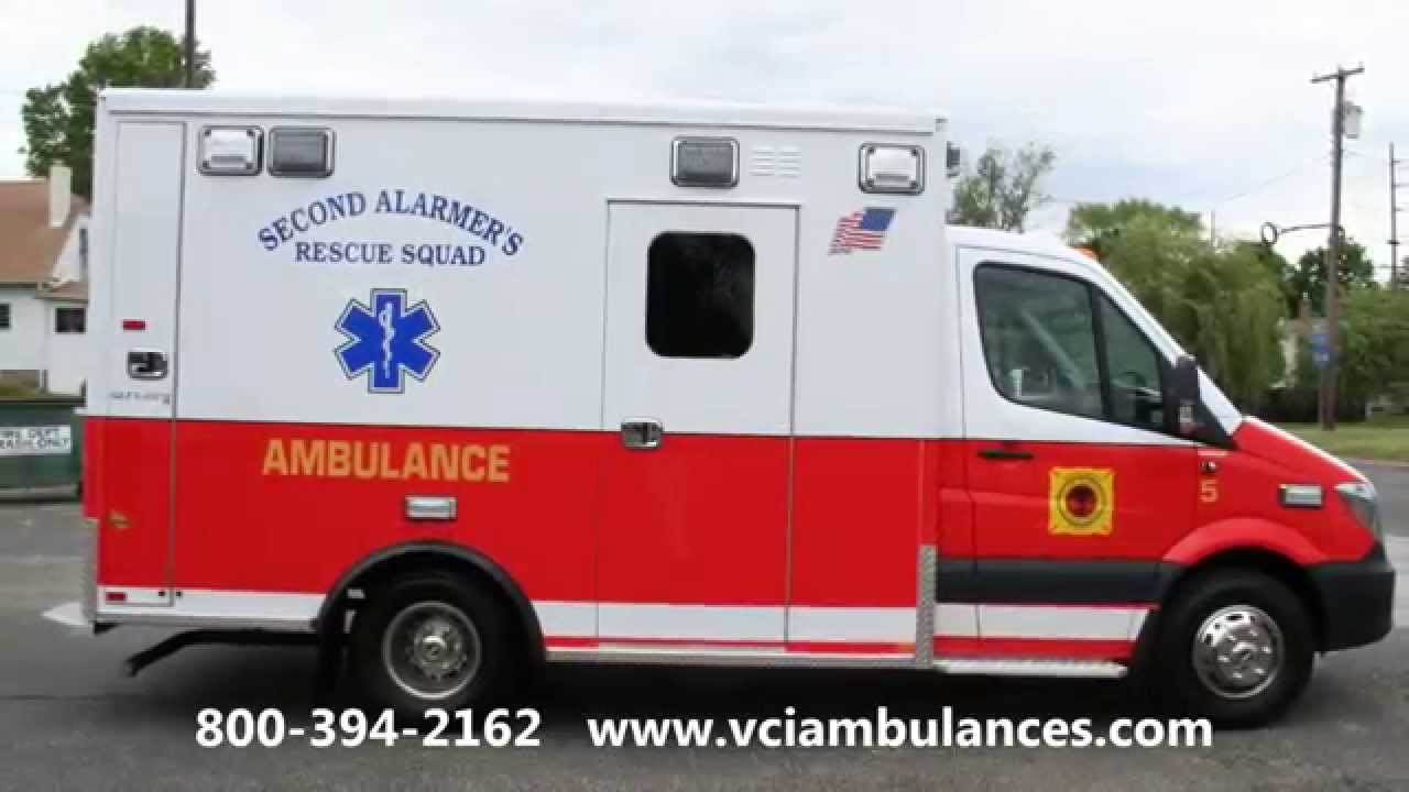 New Ambulance Delivery by VCI to Second Alarmers 2014 AEV DR86 Sprinter ...
