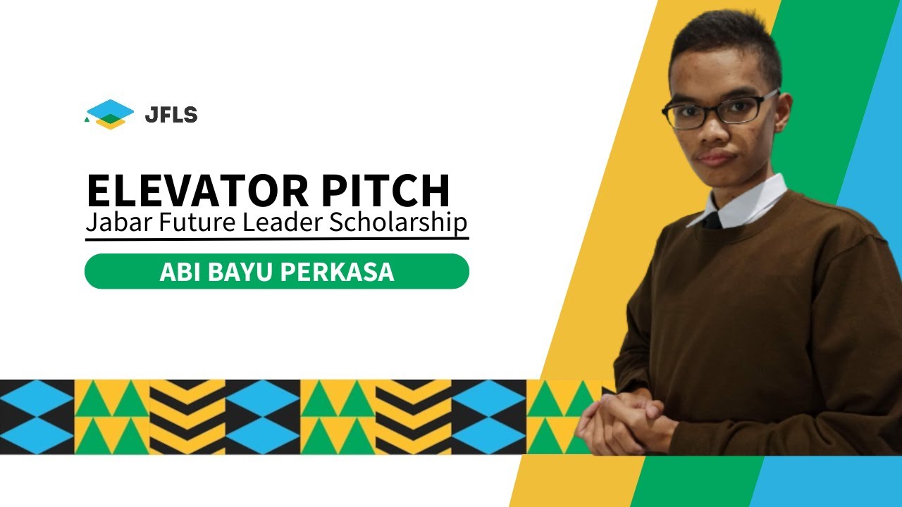 Elevator Pitch JFLS 2023 | Abi Bayu Perkasa - YouTube