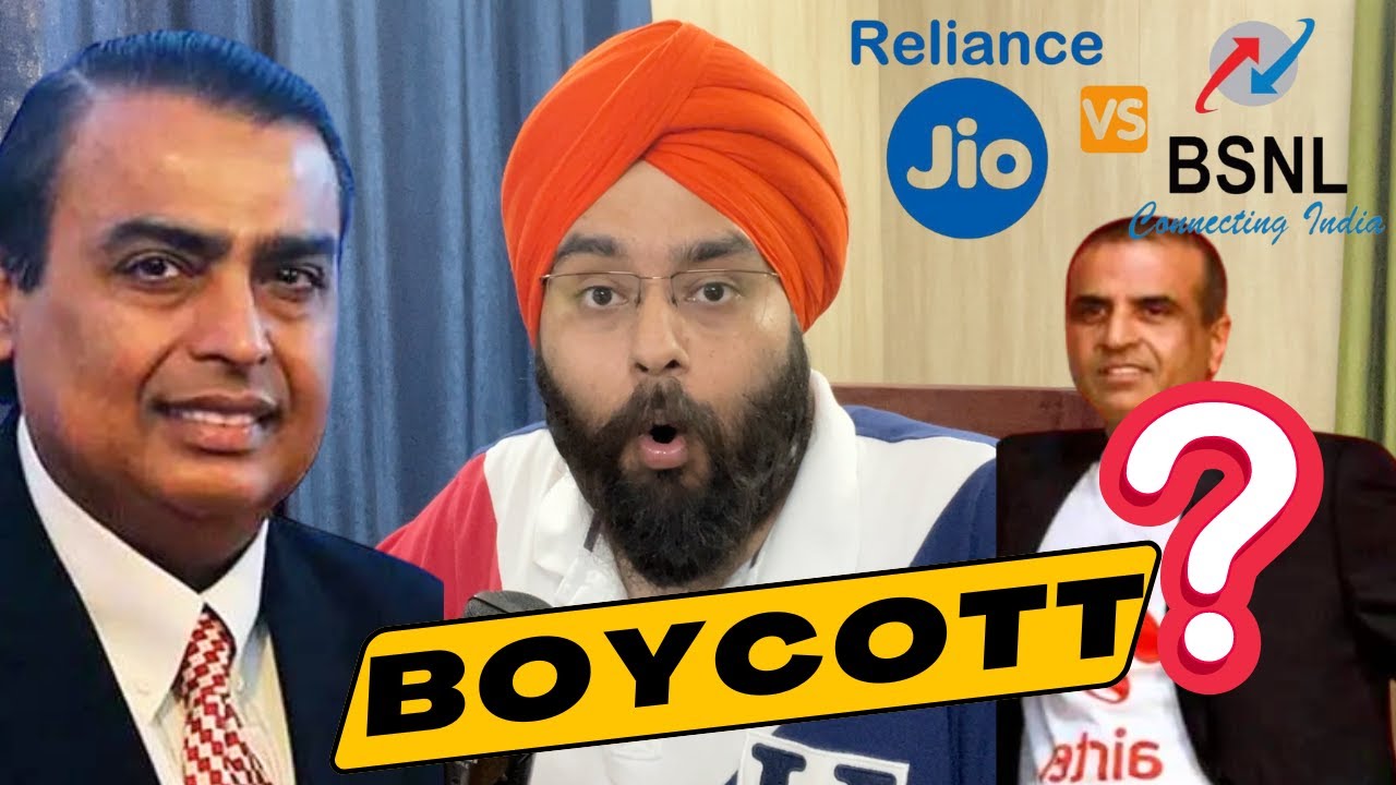 Boycott Jio Airtel Trends vs Bsnl | Ishaan Talks Opinion - YouTube
