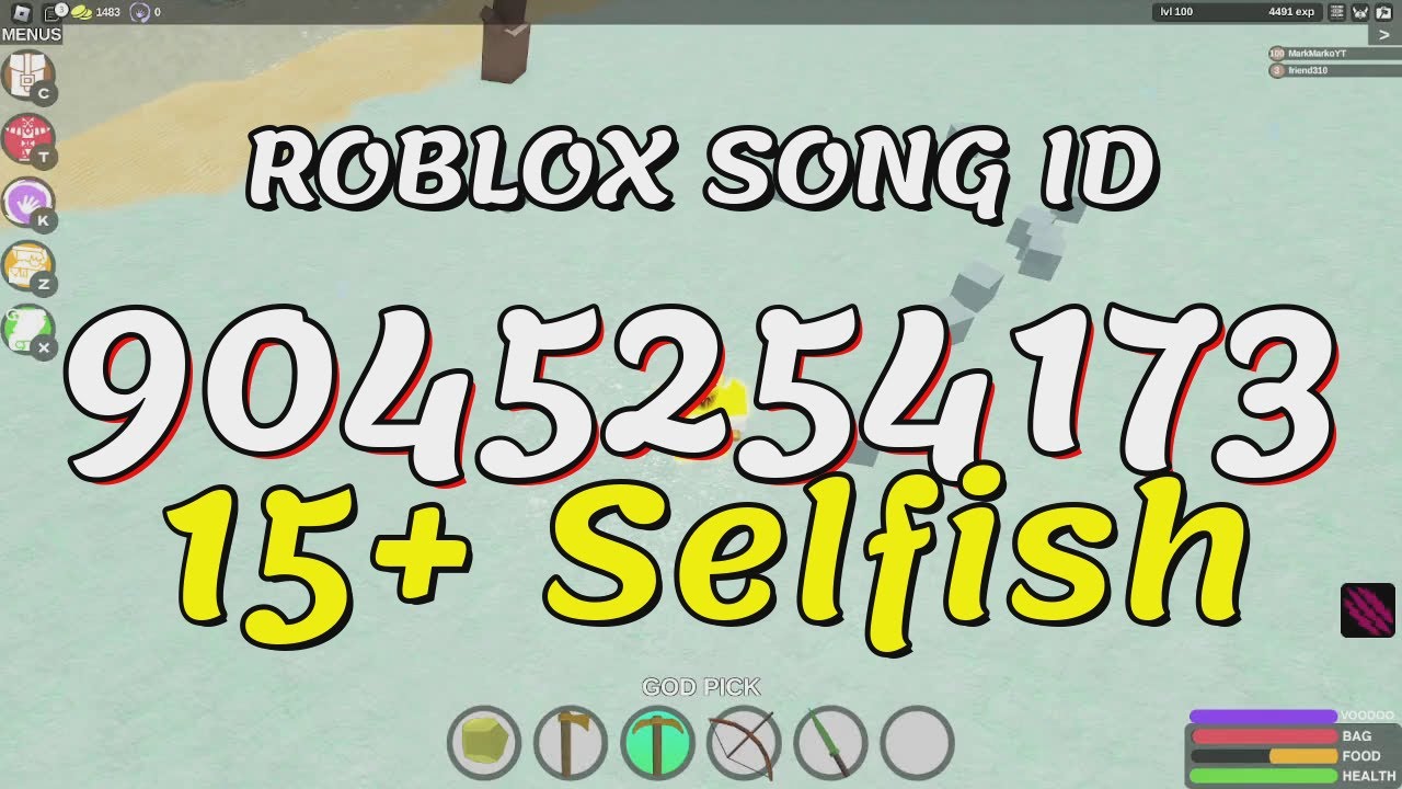 15+ Selfish Roblox Song IDs/Codes - YouTube