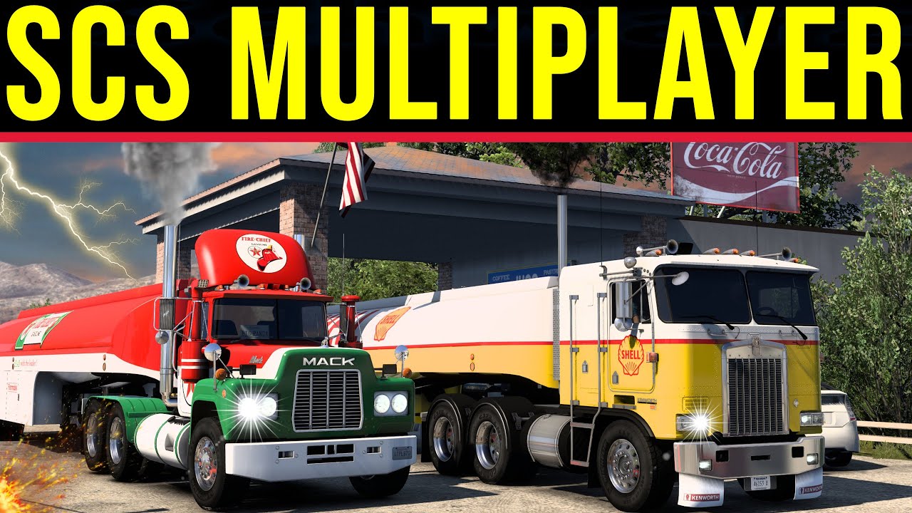 ATS SCS MULTIPLAYER - CML CONVOY I Old US Trucks 🔴 LIVE [475] AMERICAN ...