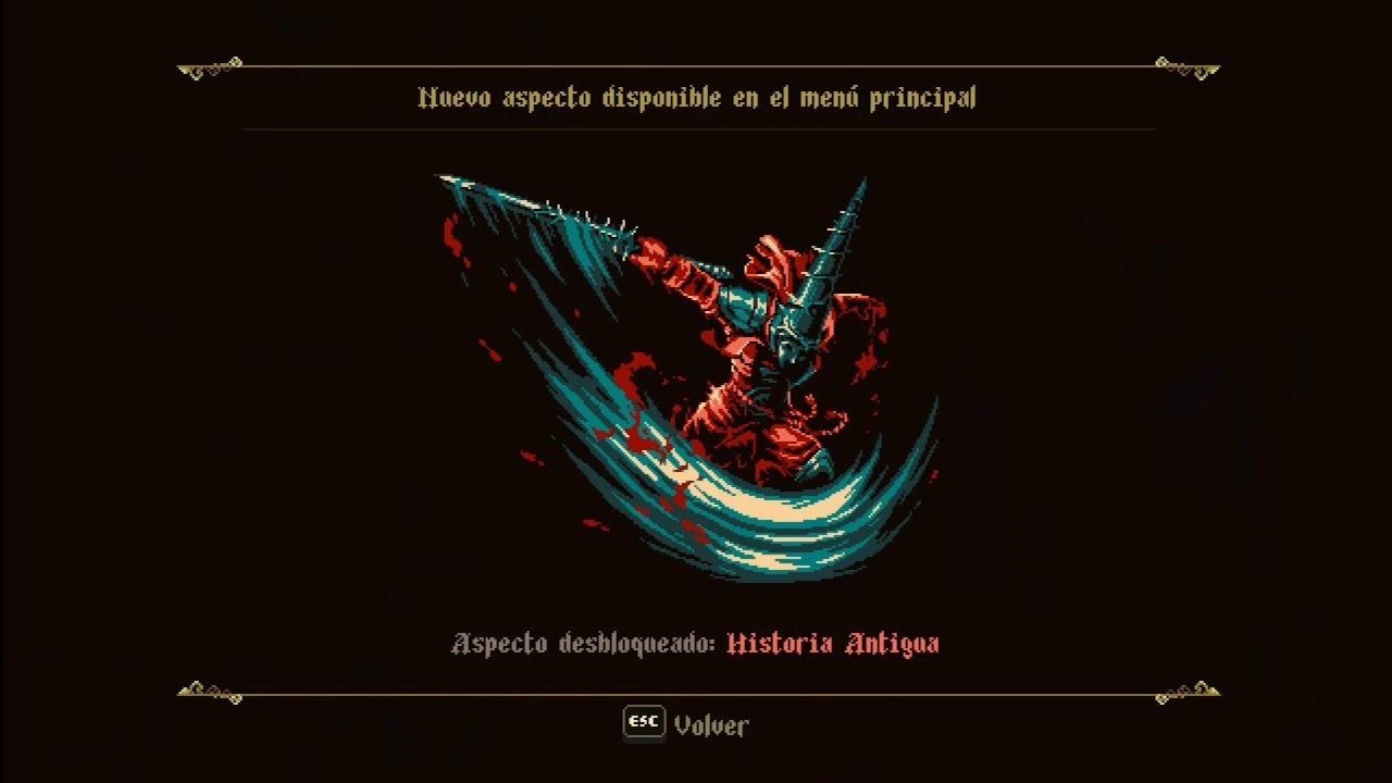 Blasphemous New Skin DLC 3: Ancient History (Secret Skin in Main Menu ...