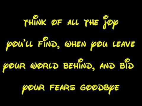 You Can Fly (Reprise) - Peter Pan Lyrics HD