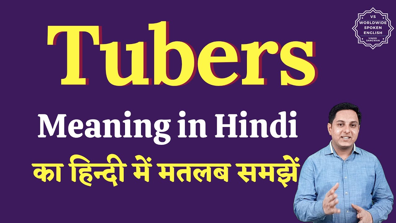 Tubers meaning in Hindi | Tubers ka matlab kya hota hai | English ...