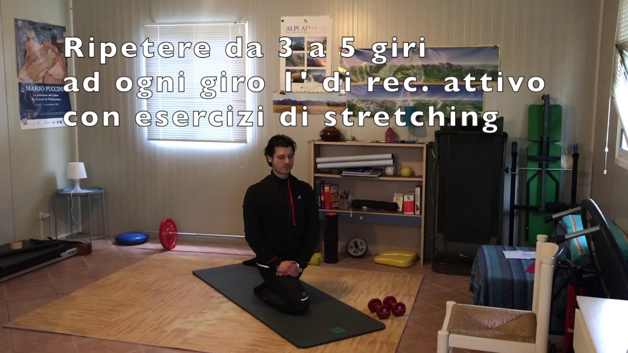 Allenamento a circuito in casa per tonificazione addome, schiena ...