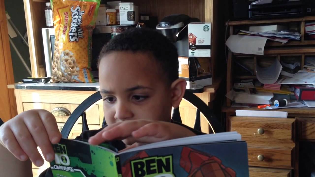 Josh starts reading - YouTube