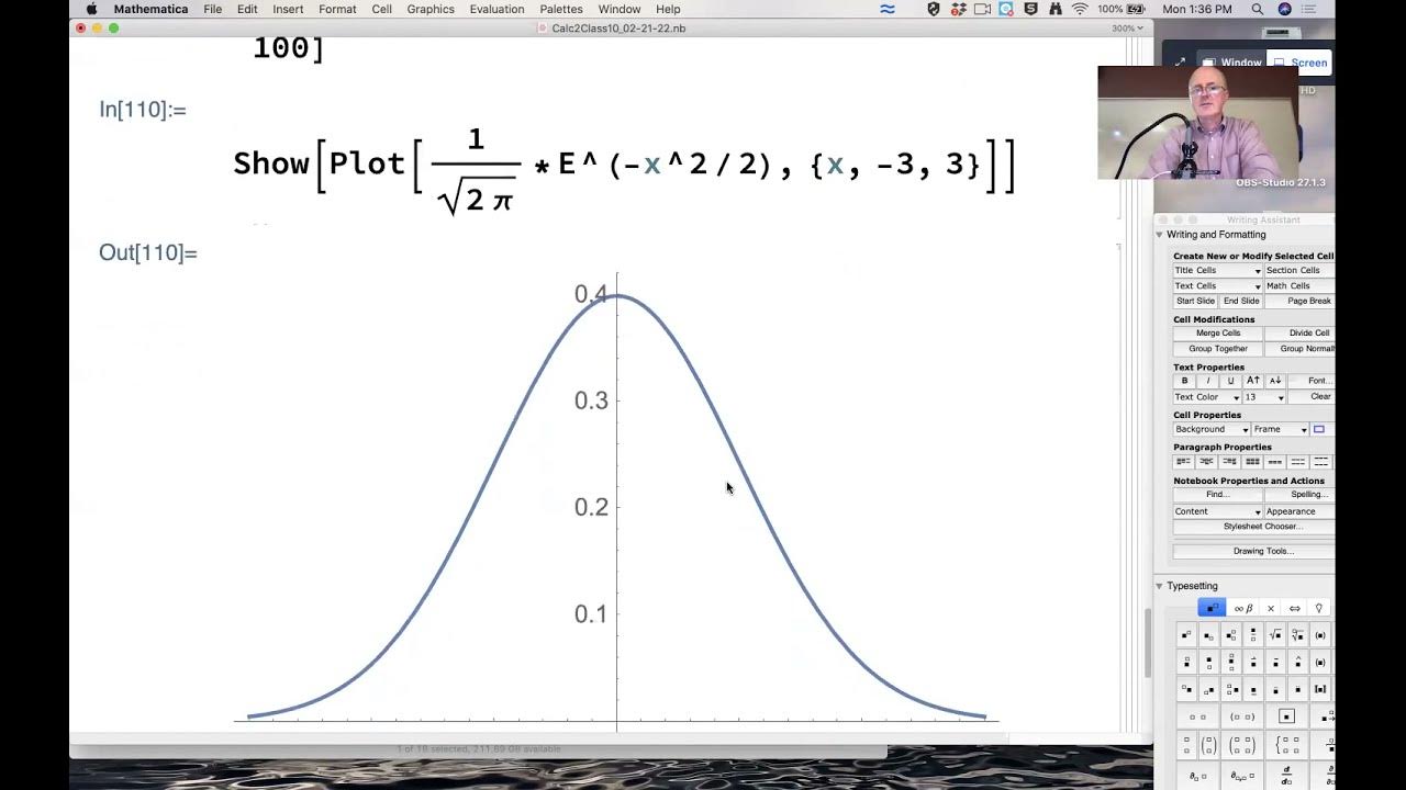 RandomVariate, NormalDistribution, and NumberLinePlot in Mathematica (Simulate Sampling) - YouTube