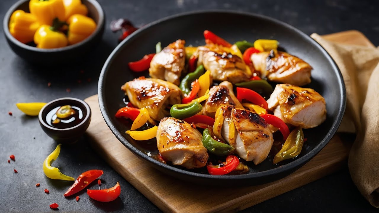 Easy Veggie Chicken Recipe | Quick & Tasty Cooking | Step-by-Step ...