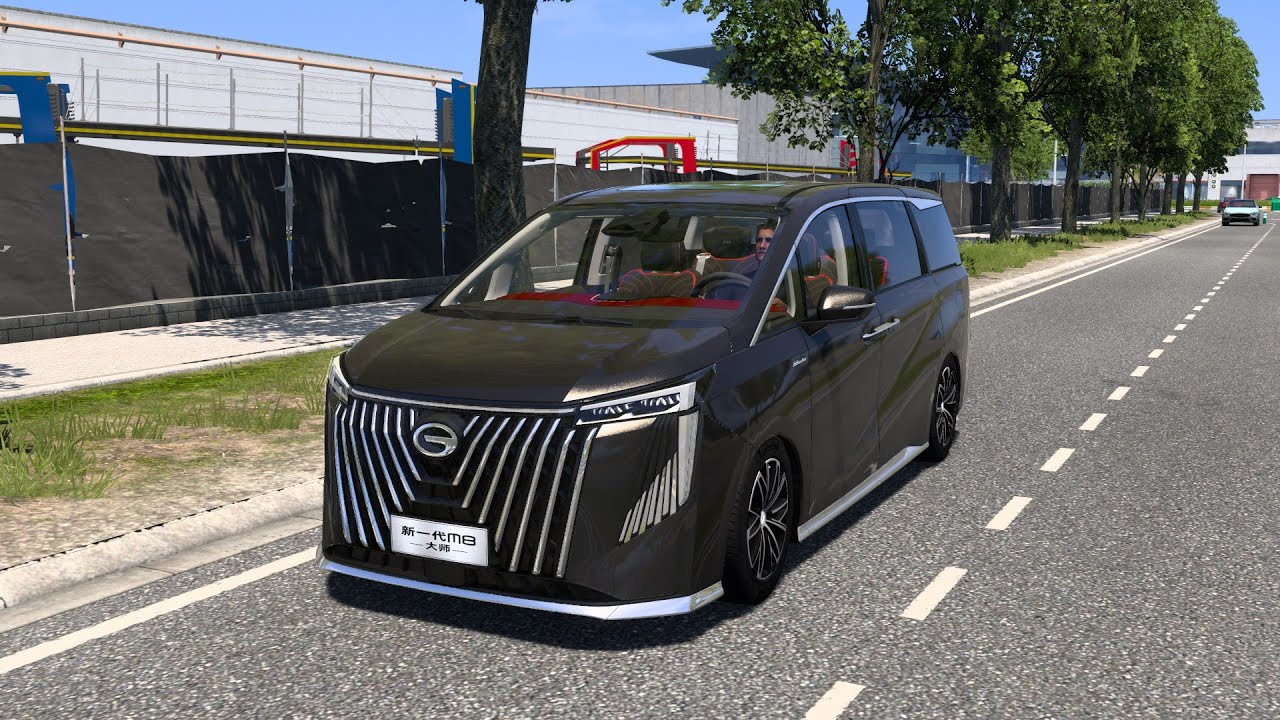 GKVFJX GAMING ETS2 NEW RELEASE CHINESE MPV CAR MOD GAC TRUMPCHI M8 ...
