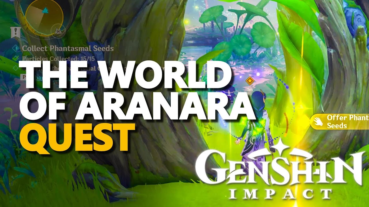 The World of Aranara Genshin Impact - YouTube
