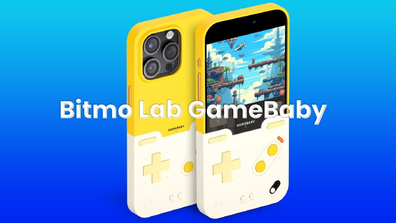 Bitmo Lab GameBaby - turns iPhone into Retro Gaming Controls - YouTube