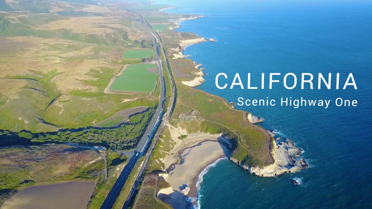 California Scenic Highway 1 and Santa Cruz - YouTube