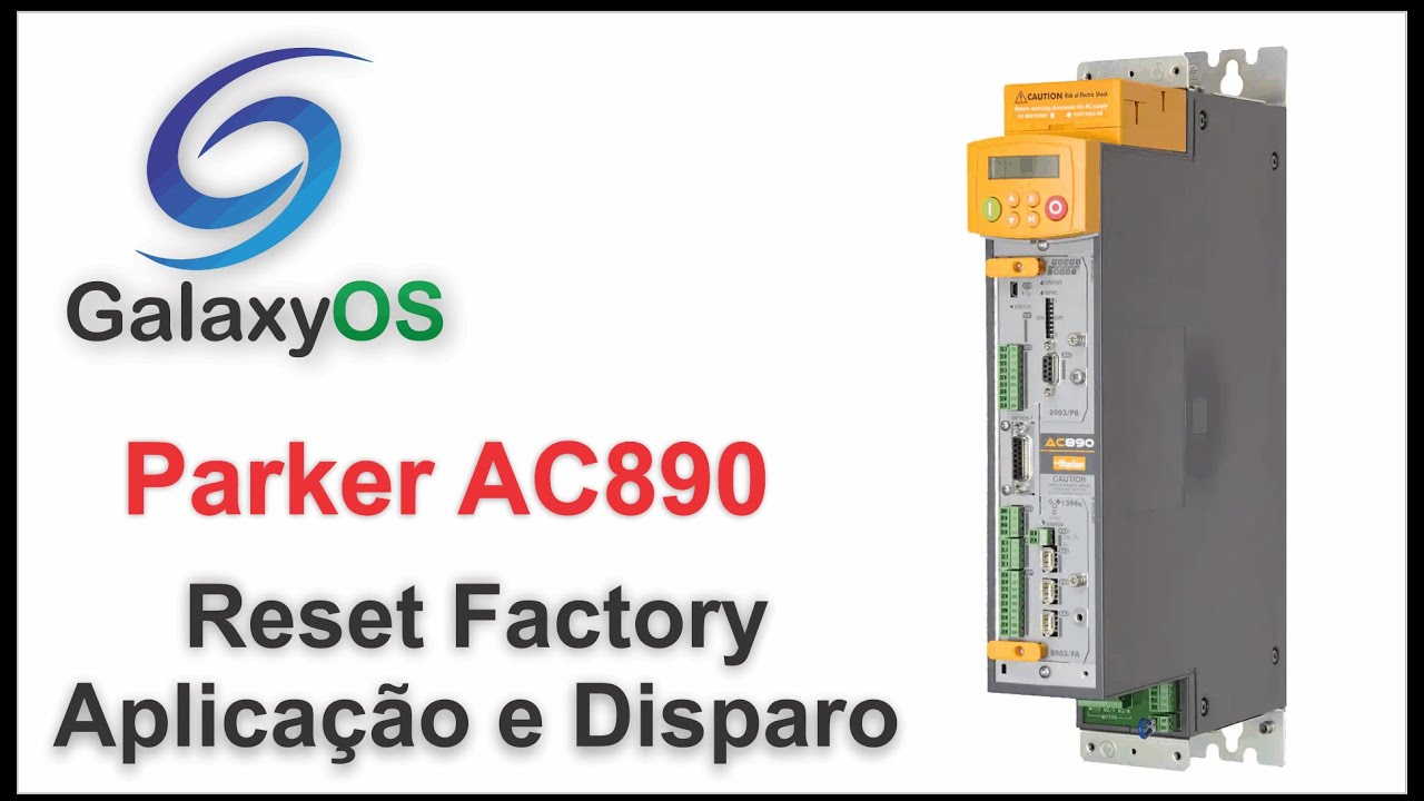 Parker AC890, Problemas STO (Safe Torque Off), Reset Fábrica ...