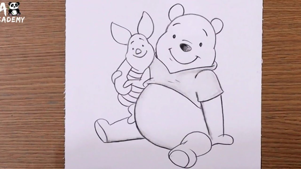 How To Draw Winnie The Pooh And Friends