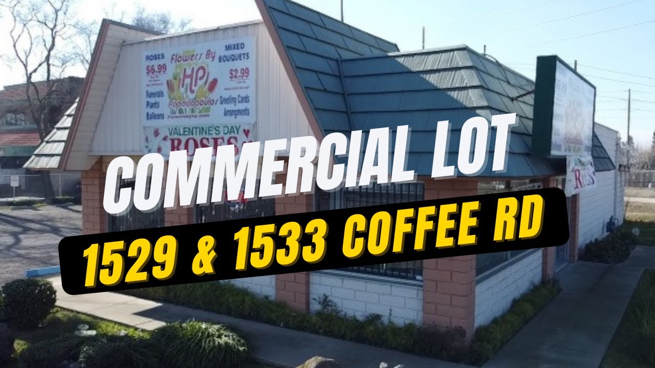 1529 & 1533 Coffee Rd. Modesto. Commercial Lot - YouTube