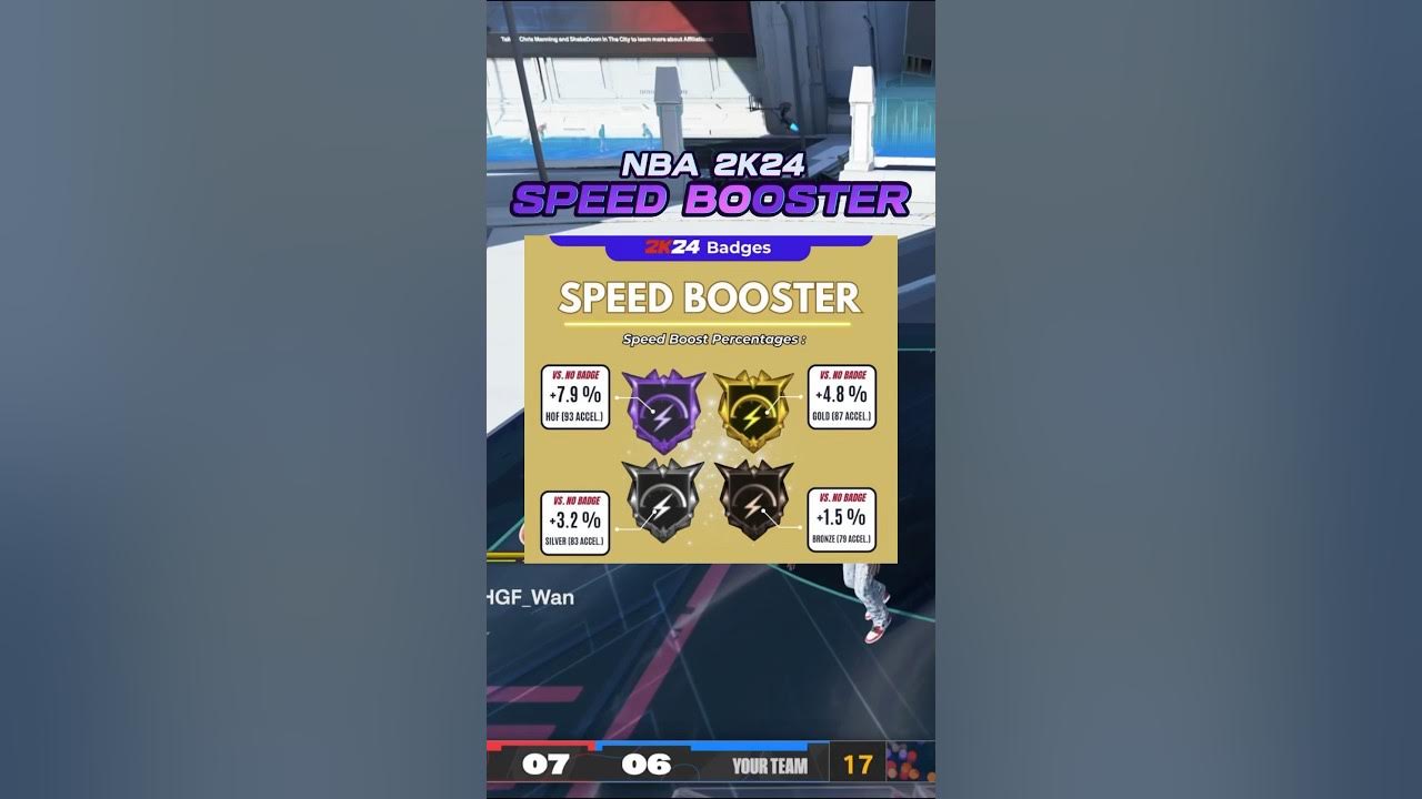 HOW TO SPEED BOOST IN NBA 2K24! 🔥 #nba2k24 #nba2k24gameplay - YouTube