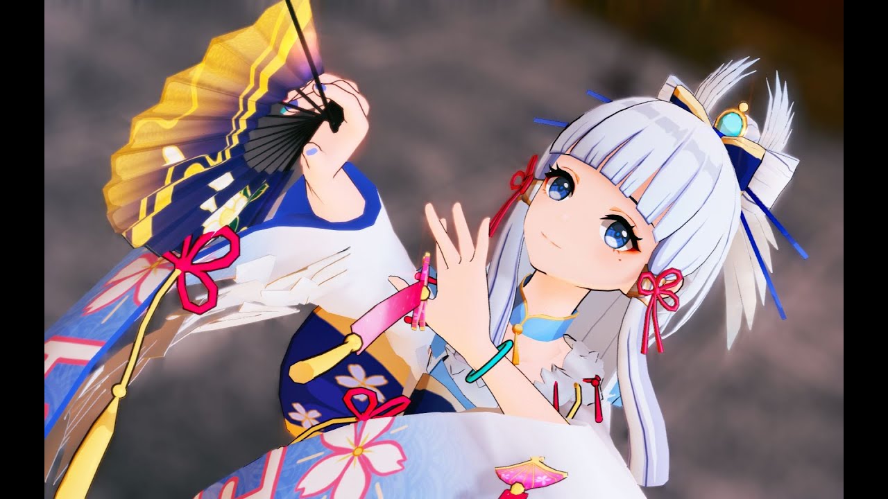 【Genshin Impact MMD／4K／60FPS】Ayaka【千盏】 - YouTube