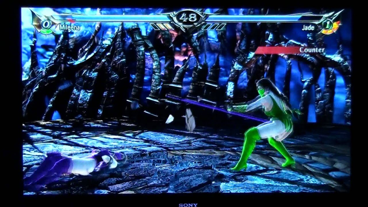 Soul Calibur 5 edits - Mileena vs Jade(Mortal Kombat) - YouTube