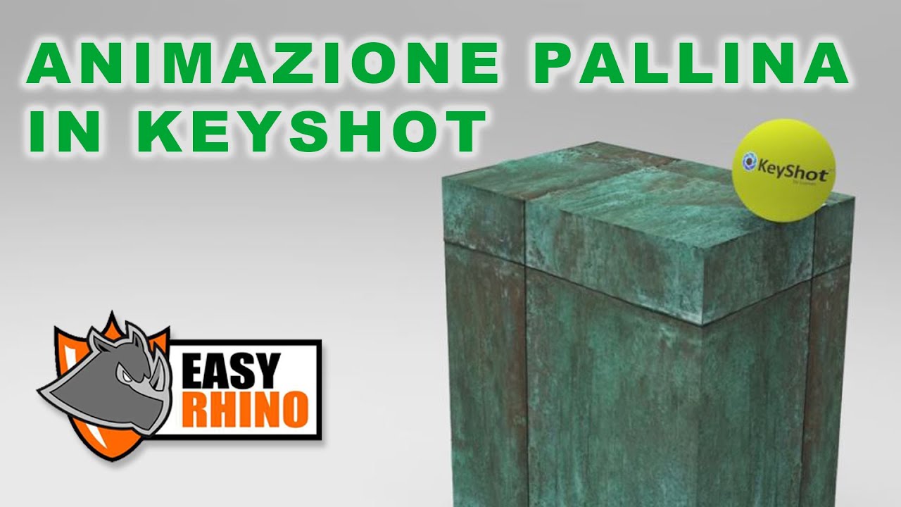 ANIMAZIONE IN KEYSHOT - Pallina - YouTube