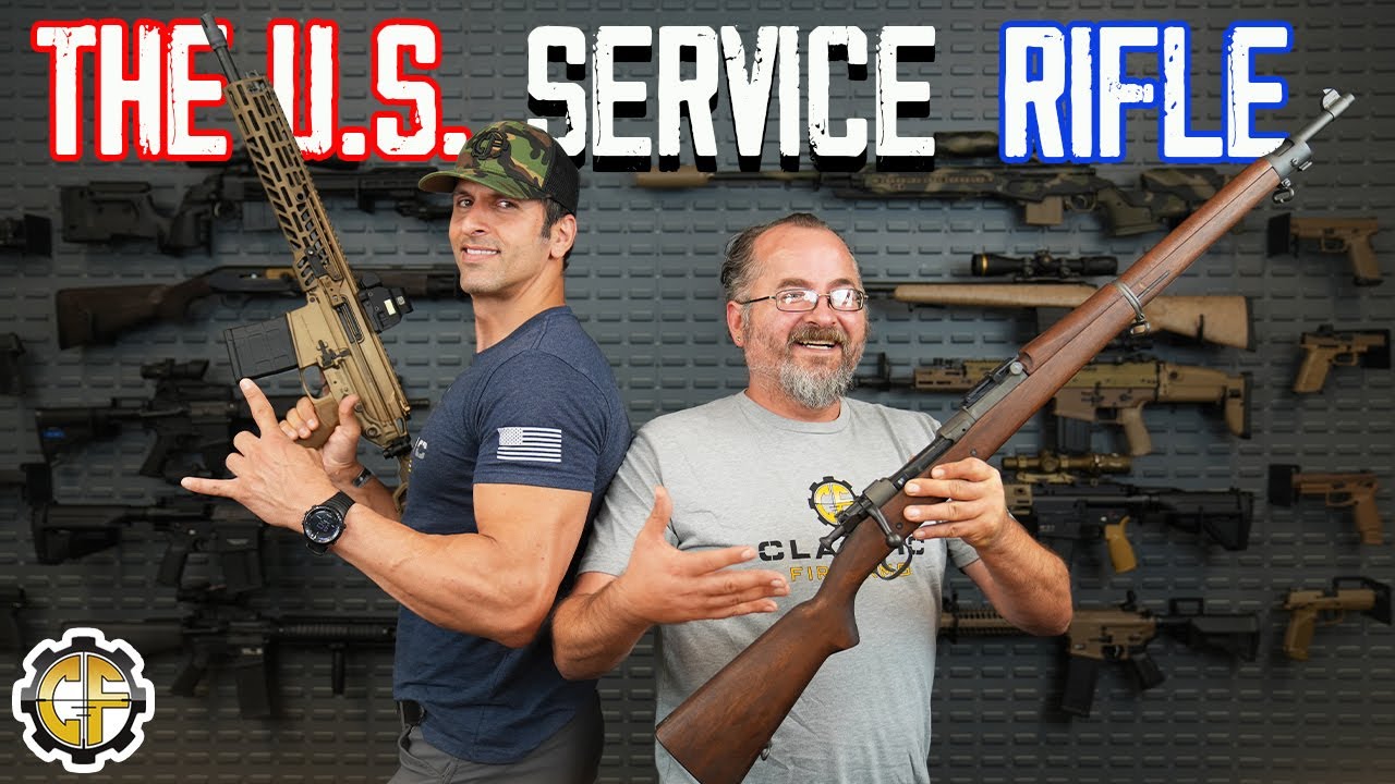 The Evolution Of The US Military Service Rifle - YouTube