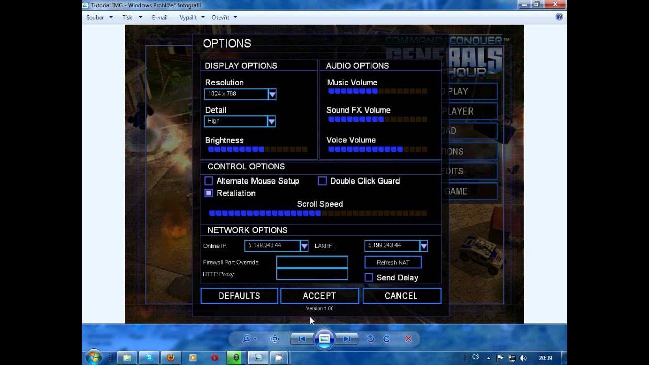 Command and Conquer Generals ZH - Tutorial - hamachi síť / hamachi network - YouTube