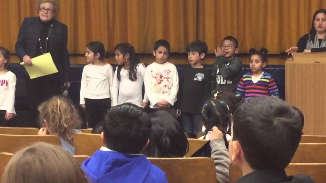 Assembly For Students Of the month PS139Q - YouTube