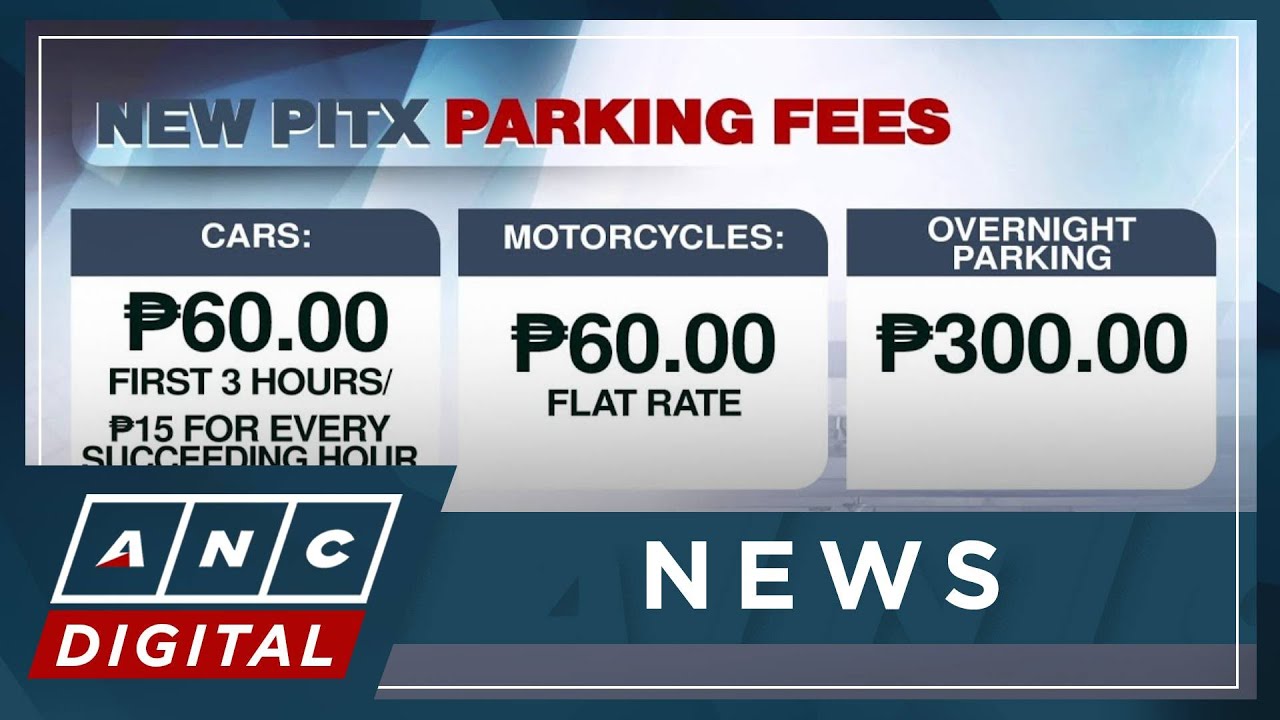 PITX hikes parking rates | ANC - YouTube