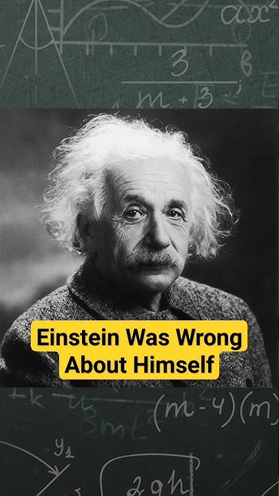 Einstein Was Wrong About Himself? 🤯 #shorts - YouTube