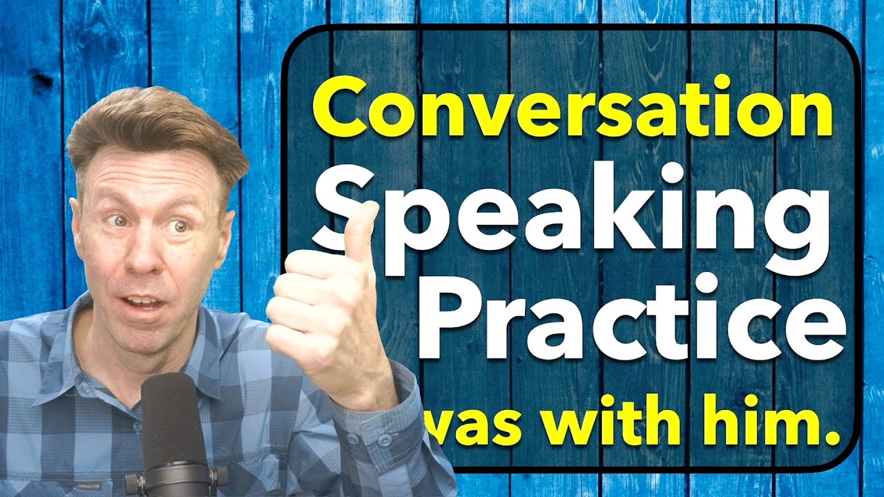 English Speaking Practice with a CONVERSATION Repeat-After-Me - YouTube