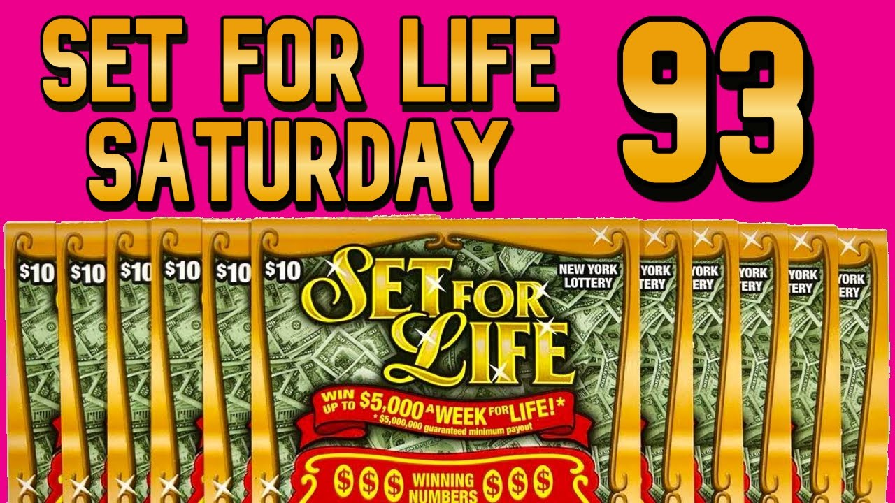 The Hunt for $5,000 a Week for LIFE Continues! | Set for LIFE Saturday ...