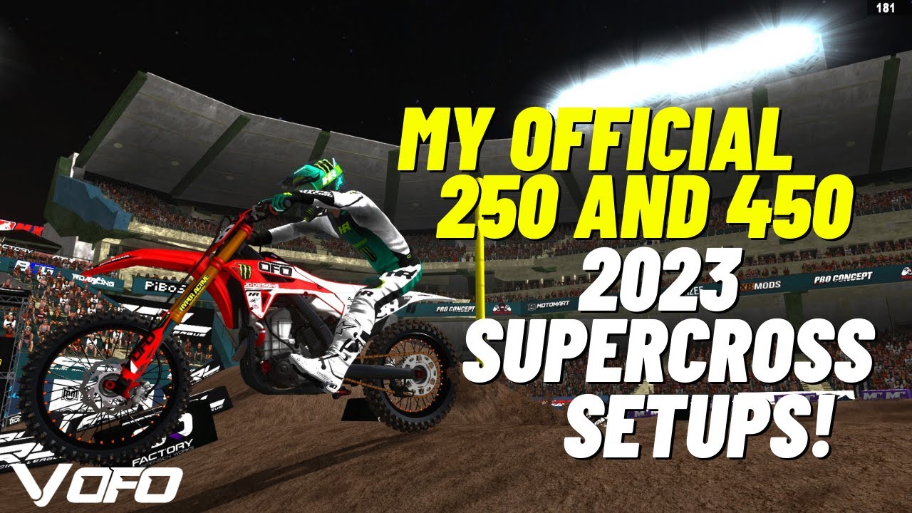 BEST 2023 SUPERCROSS BIKE SETUPS? | MX Bikes - YouTube