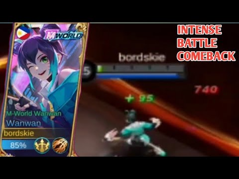 YIN SAVE WANWAN LIFE HOW TO MANIAC INTENSE BATTLE COMEBACK..